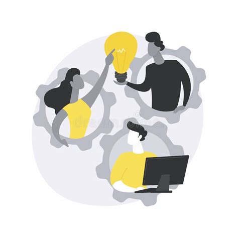 Dedicated Team Abstract Concept Vector Illustration Stock Vector Illustration Of Project