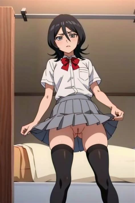 Rule 34 1girls Ai Generated Bedroom Bleach Closet From Below Grey