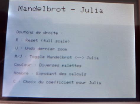 Mandelbrot And Julia Sets On Esp32 4 Steps With Pictures