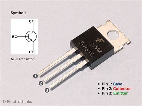 Quick Overview Tip31c Npn Power Transistor Electrothinks