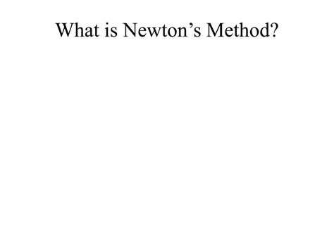 PPT More Multivariable Calculus Least Squares ODEs And Local Extrema And Newtons Method