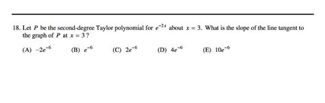 solved let p be the second degree taylor polynomial for