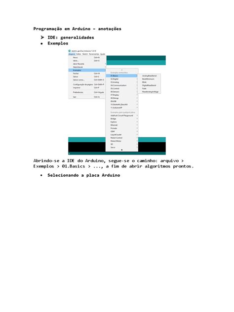 programação em arduino anotações pdf arduino armazenamento de dados de computador