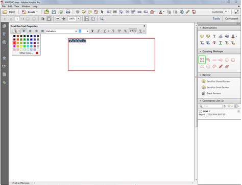 Solved Editing A Comment Box Adobe Community 8236262