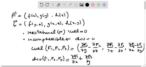 Solved Vector Calculus Multivariable Calculus Help Let F Be Any Vector Field Of The Form F