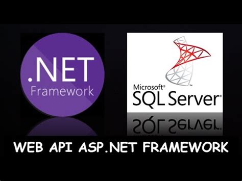 Cómo Hacer una Web Api con ASP NET Framework y SQL Server Entity
