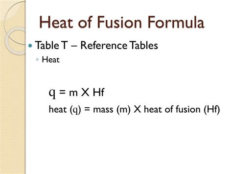 PPT Heat Of Fusion PowerPoint Presentation ID