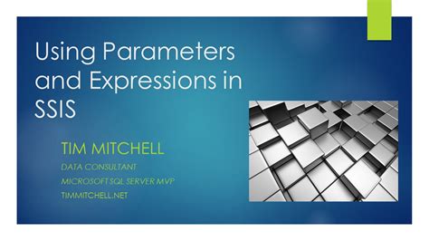 Ssis Parameters And Environments Youtube