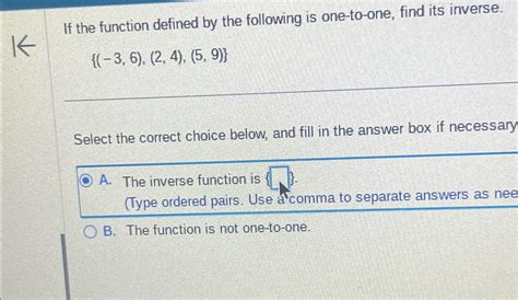 Solved If The Function Defined By The Following Is