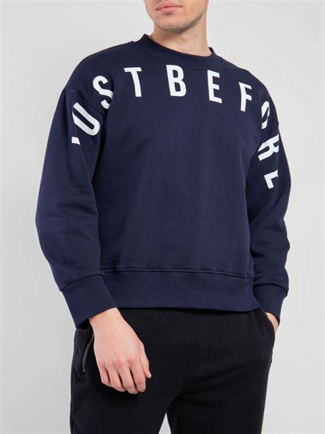 Світшот J B4 Just Before 5mc0433 для чоловіків колір Синій купити в Києві Україні в