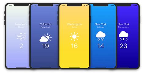 Creating A Weather App Using Swiftui And Weatherstack Weather App Rain Case