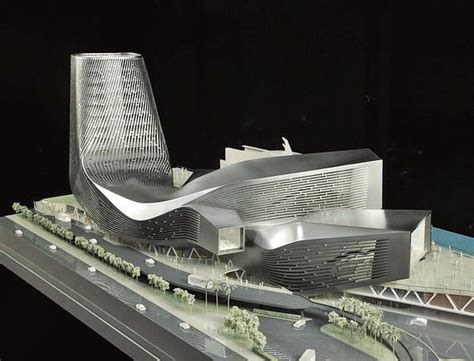 Architecture Model Of Kaohsiung Parametricarchitecture