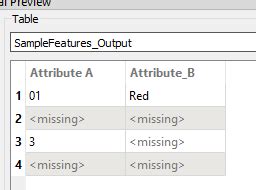 Dynamically Identify Features Where All Attributes Are Missing Community