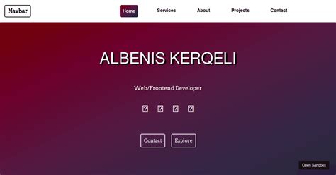 Bootstrap Responsive Codesandbox