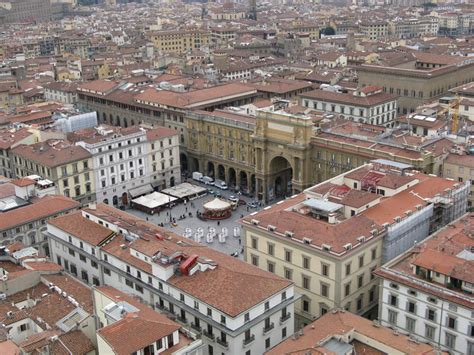 Флоренция. Площадь Республики