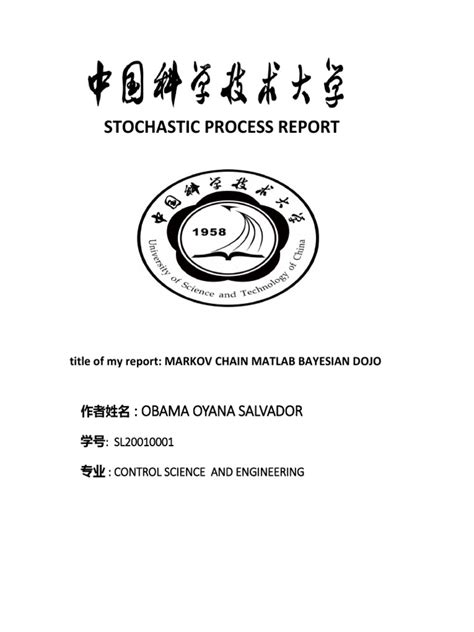 Stochastic Process Simulation In Matlab Pdf Markov Chain Statistics