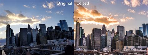 Critique NYC Skyline Before And After Editing R Postprocessing