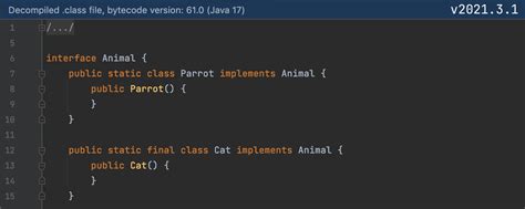 IntelliJ IDEA 2022 1 EAP 2 Java Decompiler Improvements Updated QA