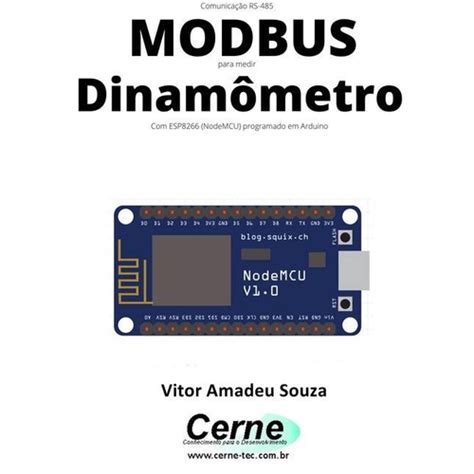 comunicacao rs 485 modbus para medir dinamometro com esp8266 nodemcu do em arduino em promoção