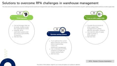 Rpa In Warehouse Management Powerpoint Presentation And Slides Ppt Sample Slideteam