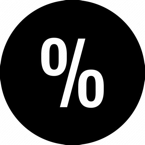 Interest Percentage Rate Icon Download On Iconfinder