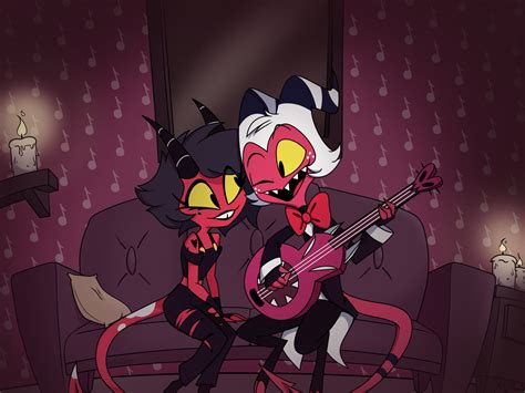 Pep On Twitter In 2021 Helluva Boss Fanart Moxie X Millie Helluva