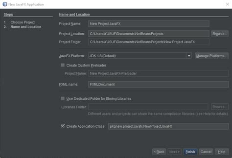 JavaFx Membuat Project Baru Pada JavaFx Belajar Java