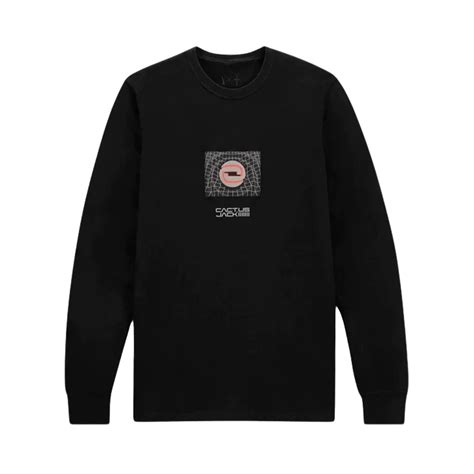 Cactus Jack By Travis Scott X Nike Nrg Bh Long Sleeve Tee Black