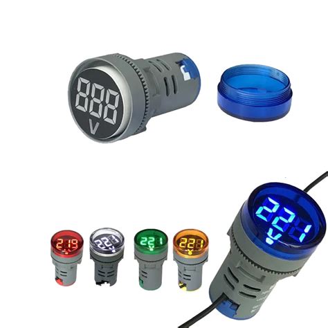 Yellow Blue Red LED Lamps For Machine Auto Light Digital Indicator Lamp Digital Indicator