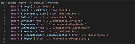 react react native absolute imports vs relative imports