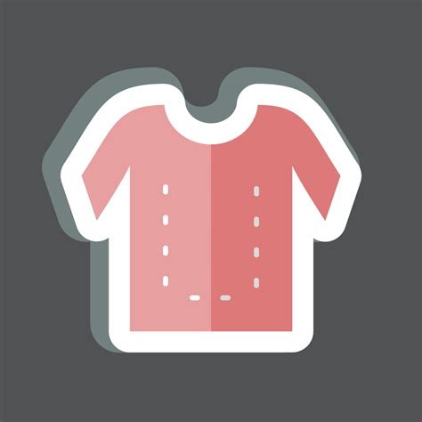 Sticker Sewing Lines Suitable For Tailor Symbol Simple Design