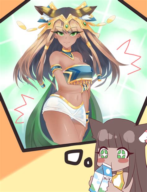 Bastet Puzzle Dragons Drawn By Halan Danbooru