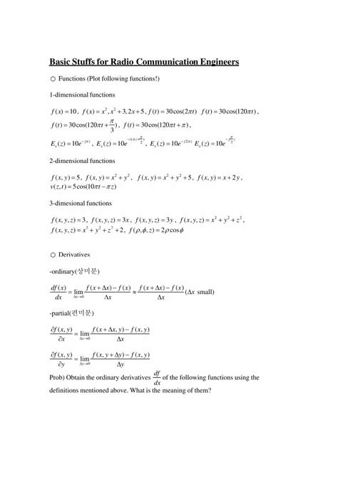 Pdf Fundamentals For Radio Engineers Dokumen Tips