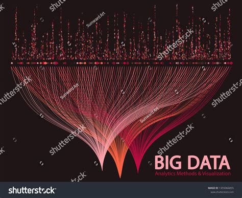 Big Data Analytics Methods Visualization Concept Stock Vector Royalty