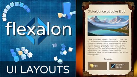 ui layouts made easy in unity flexalon youtube