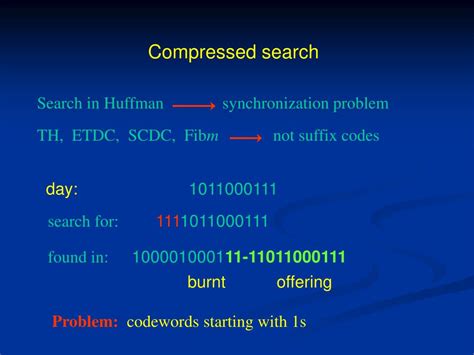 ppt fibonacci compression codes powerpoint presentation free download id 346378