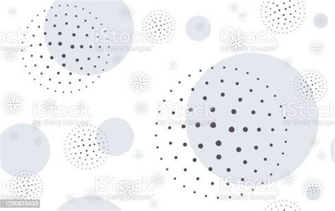 추상 적인 원과 점 패턴 어두운 파란색과 옅은 파란색 흰색 색상 배경에 고립 된 스톡 벡터 일러스트 디자인 장식 0명에 대한 스톡 벡터 아트 및 기타 이미지 Istock