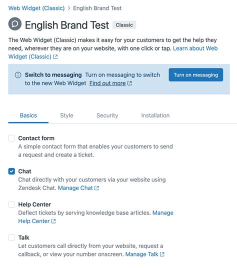 How Do I Enable Or Disable Live Chat Or Messaging In My Zendesk Account