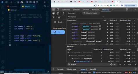 How Javascript Manages Memory In Chrome Devtools Manish Adtani Posted On The Topic Linkedin