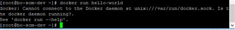 Cannot Connect To The Docker Daemon At Unix Var Run Docker Sock Is The Docker Daemon Running