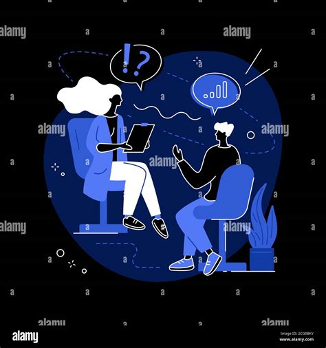 Job Interview Abstract Concept Vector Illustration Stock Vector Image