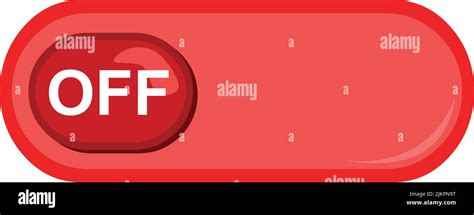 Vector Illustration Of A Power Off Button Stock Vector Image And Art Alamy