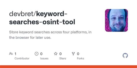 Github Devbret Keyword Searches Osint Tool Store Keyword Searches Across Four Platforms In