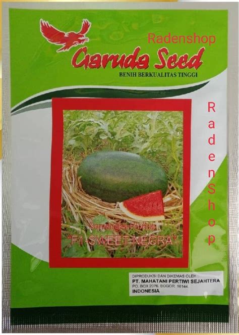 Bibit Semangka Inul F1 Sweet Negra Isi 10 Gram Benih Semagka Biji