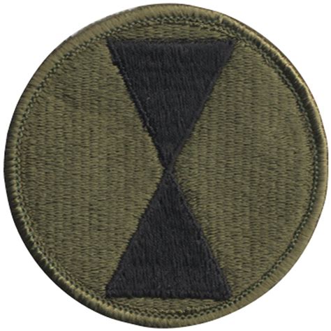 7th Infantry Division Patch