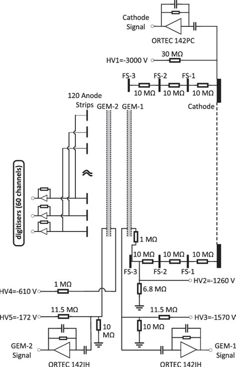 Electrical Circuit Showing The Otpc Bias And Readout Download Scientific Diagram