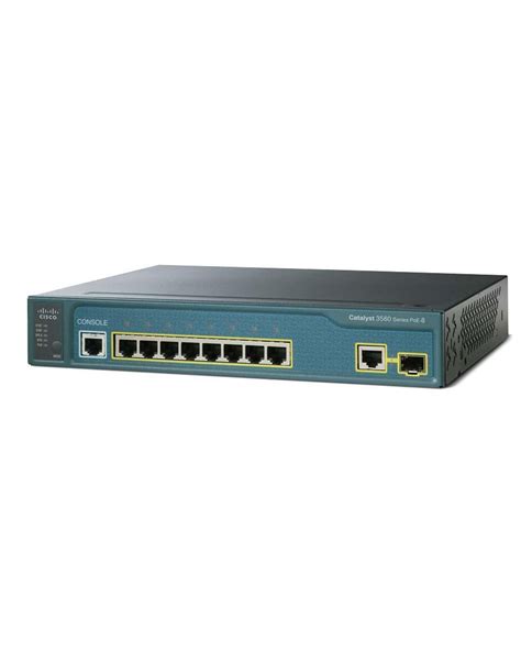 Shop Cisco Catalyst 3560 8 Ports 10 100 Poe 1 Port Dual Purpose 10