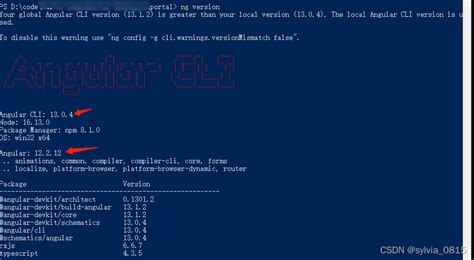 从网上down下来 Angular 代码 This Version Of Cli Is Only Compatible With Angular Versions 13 本地run报错