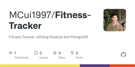 GitHub MCui Fitness Tracker Fitness Tracker Utilizing Node Js And MongoDB