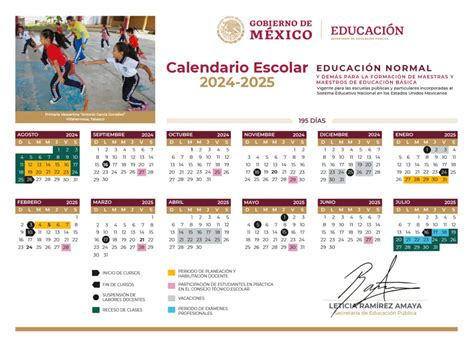 Publican Calendario Escolar 2024 2025 Círculo Coahuila